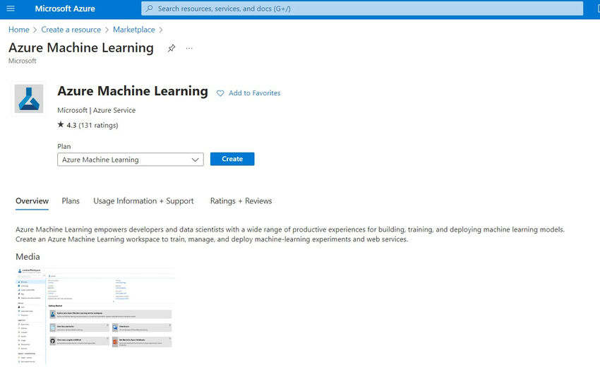 Azure Machine Learning Workspace Review
